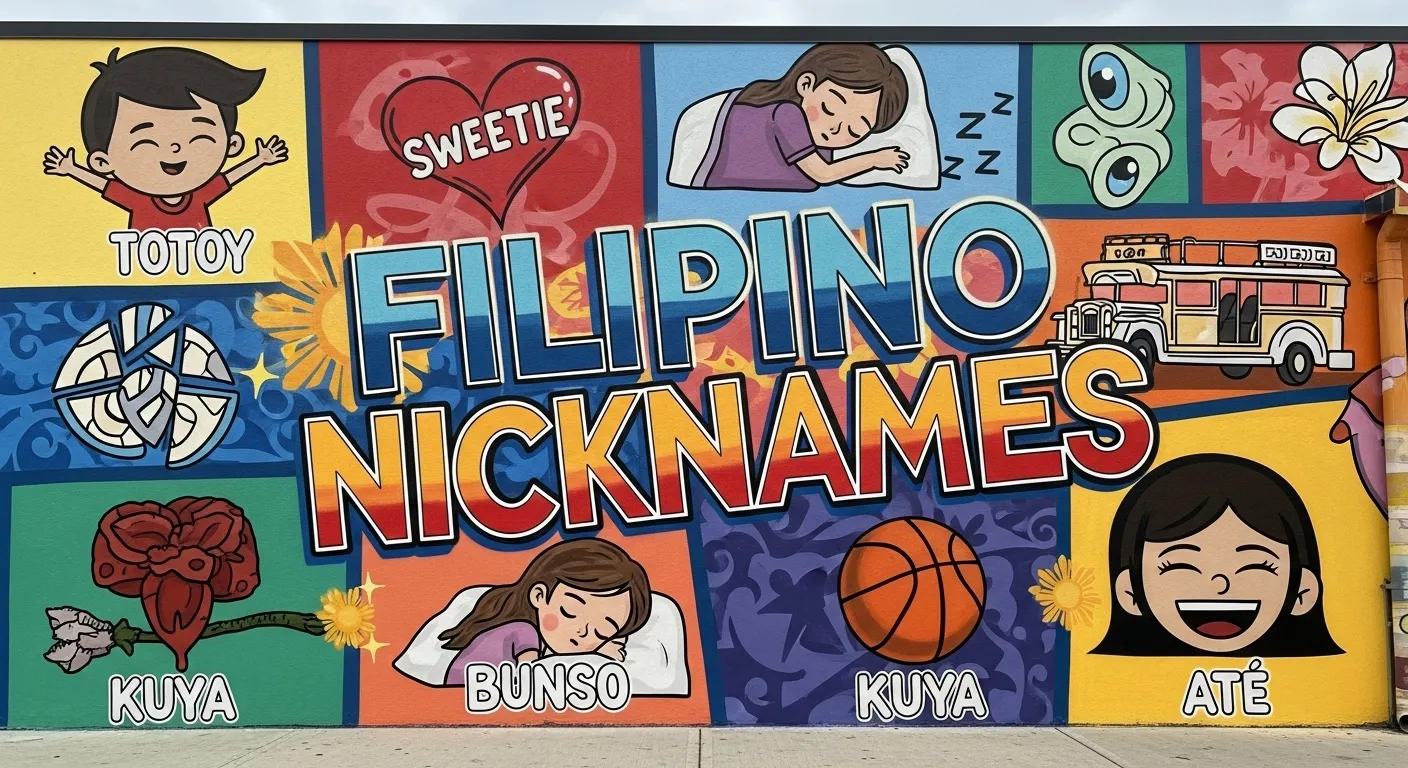 Filipino Nicknames 🇵🇭: Cute and Unique Names with Meanings